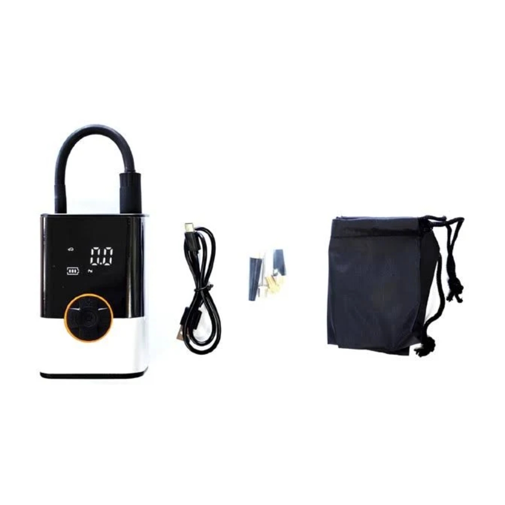 Martlet Mini Compressor with Flashlight & USB Charger