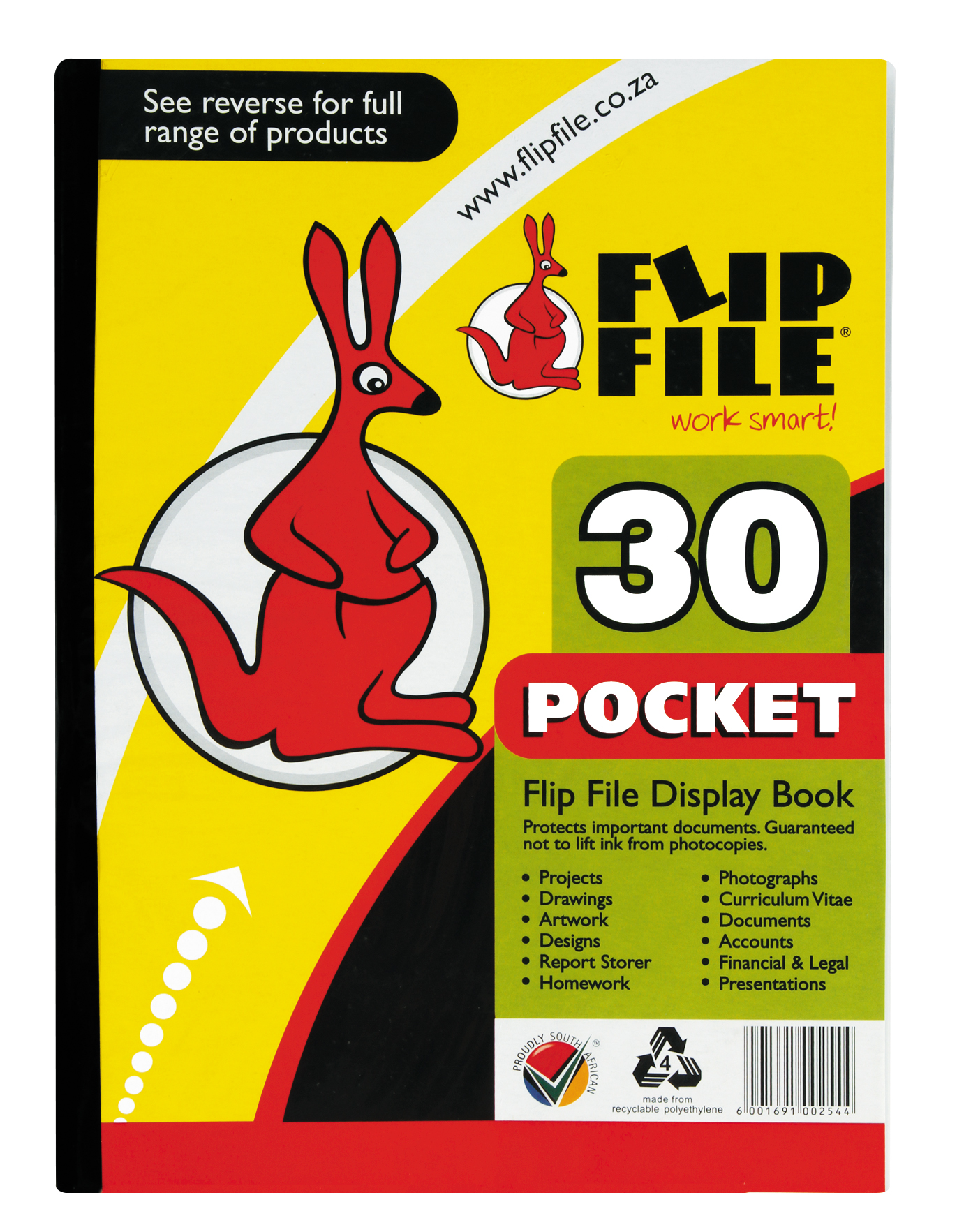 Flip File A4 Display File - 30 Pocket | Limited Stock,