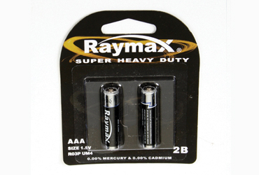 Battery Raymax Super H/D AAA Card-2 | Reliable Power for DIY