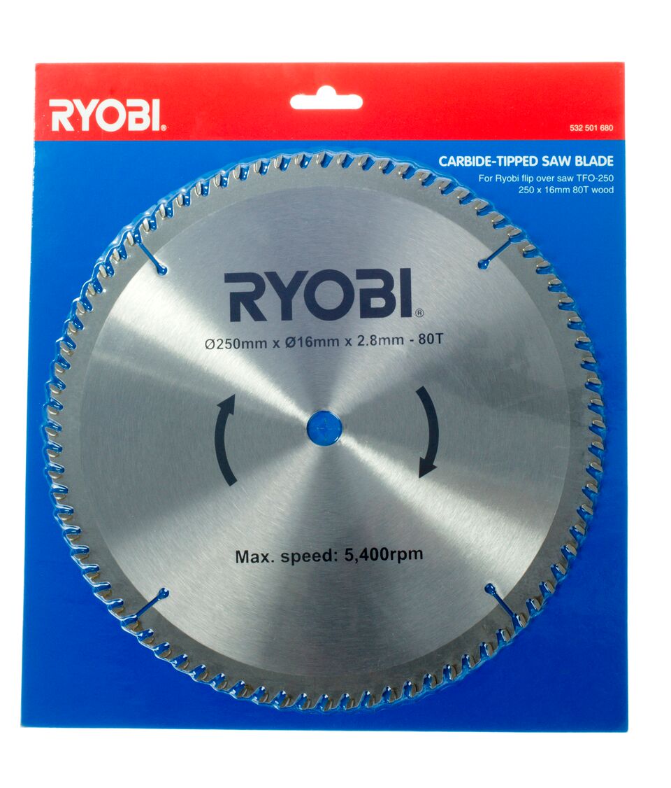 Ryobi Blade 250 x 16mm Wood – Limited Stock, Massive jig saw