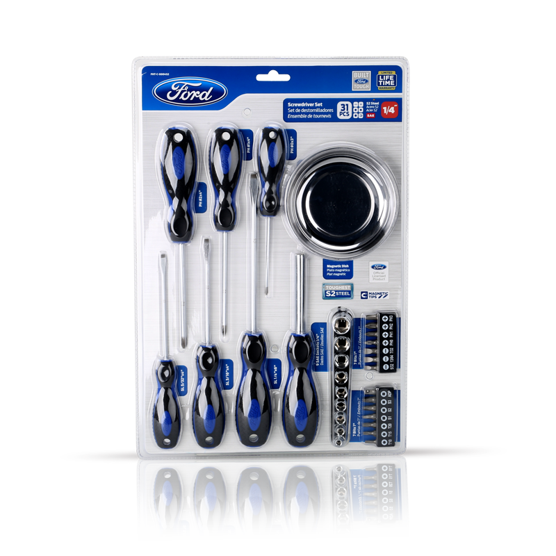 Ford Tools Screwdriver Set 31PC – Limited Stock, Massive