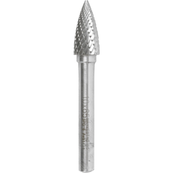 Alpen TC Rotary Burr 10mm Arc Pointed Nose for Hard Metals - Dailydeals ...