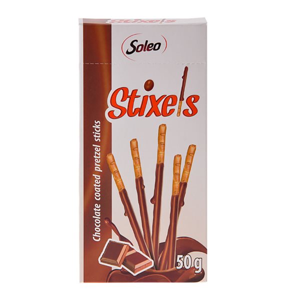 Solea Stixels Chocolate Coated Pretzels 50g Pack | Party