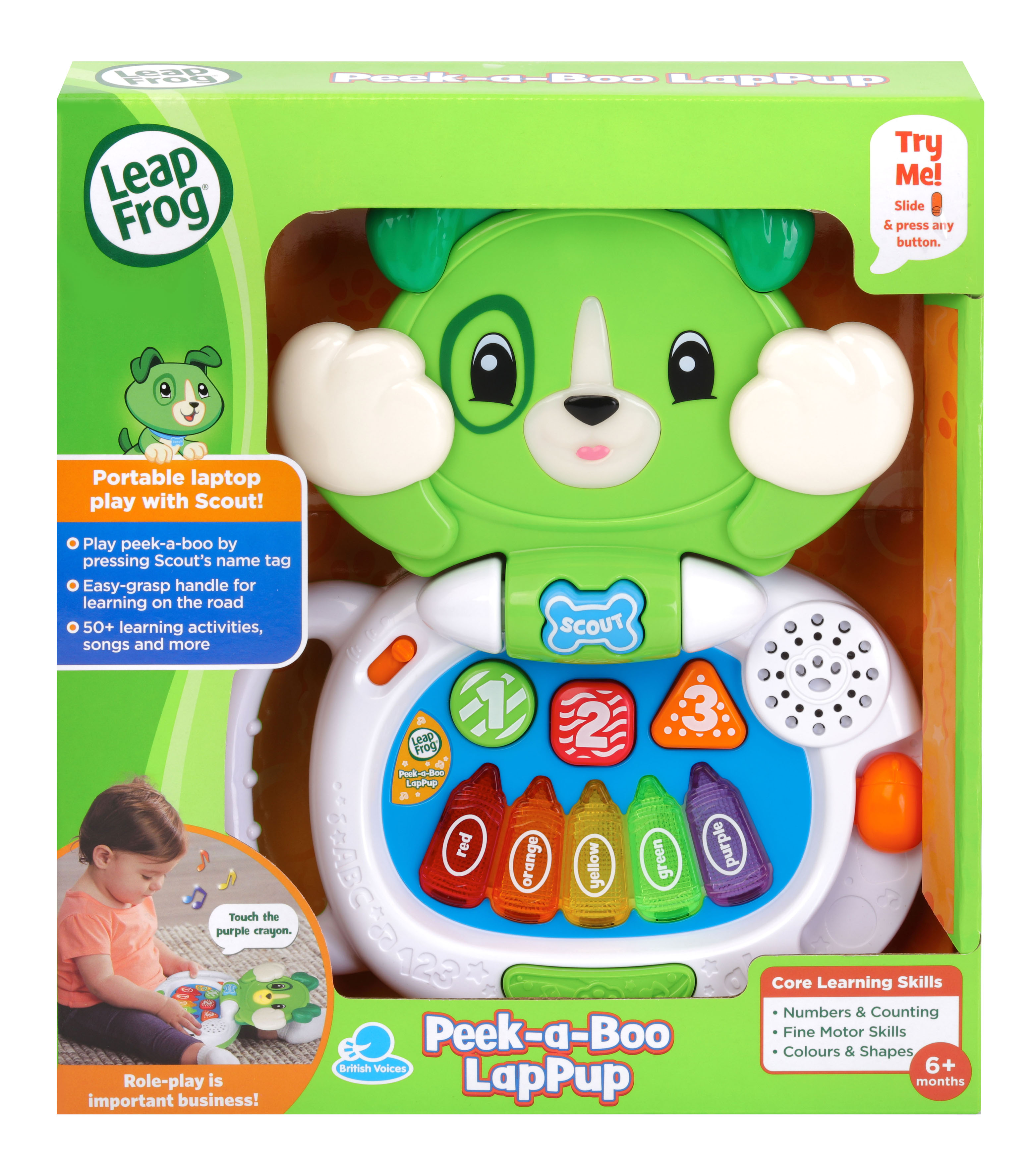 Leapfrog Peek A Boo Lappup - Scout | Limited Stock, Massive
