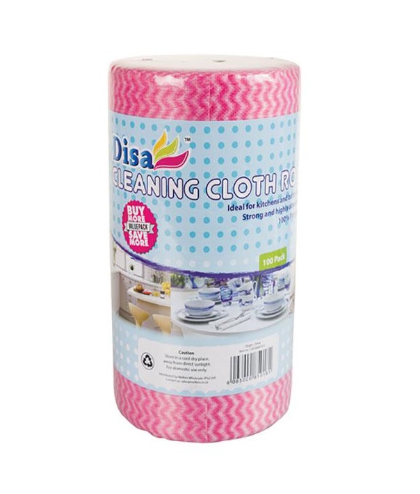 Cleaning Cloth Roll - 100 Pack 50x22cm | Daily Deals