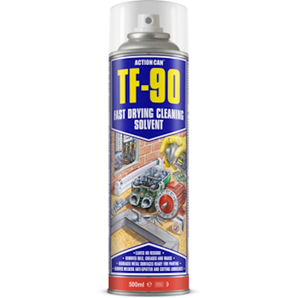 Action Can Fast Dry Cleaning Solvent TF-90 500ml | Limited