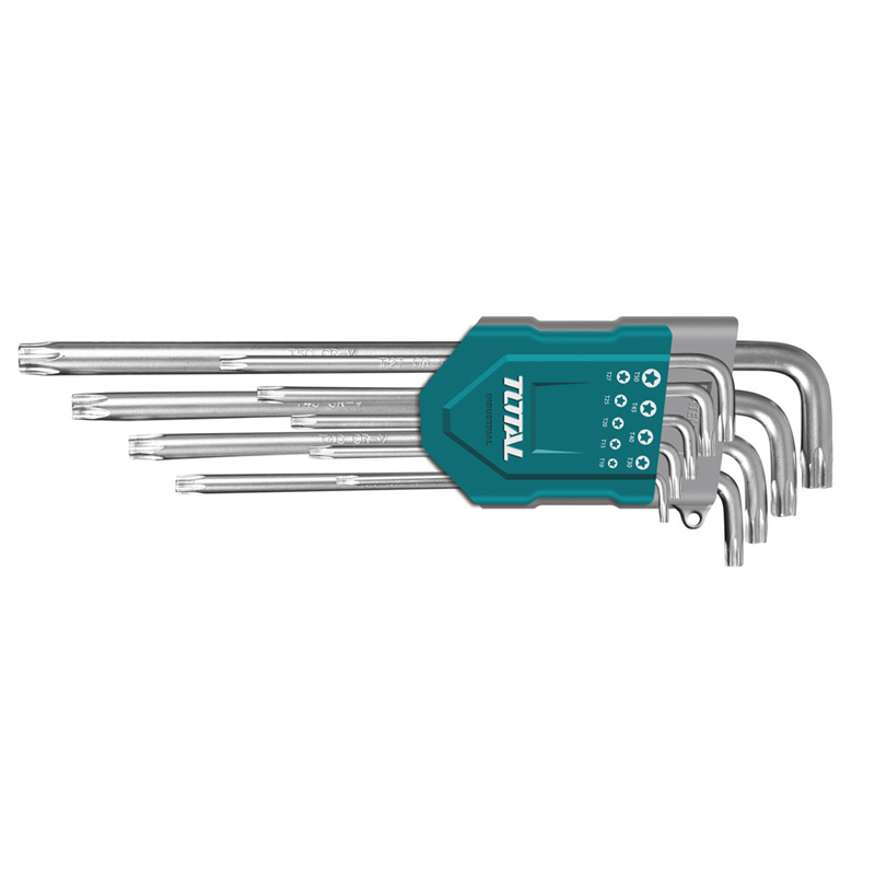 Total Tools 9 Pcs Torx Key Set T10-T50 | Limited Stock Deals