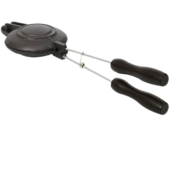 LK's Cast Iron Jaffle Maker - Black Enamel 120mm | Daily