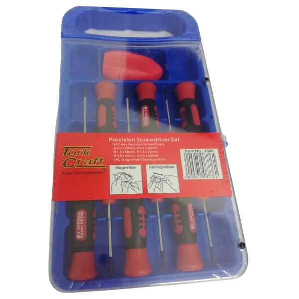 Tork Craft - Screwdriver Set / Hex Precision Screwdriver Set - 7 Piece ...