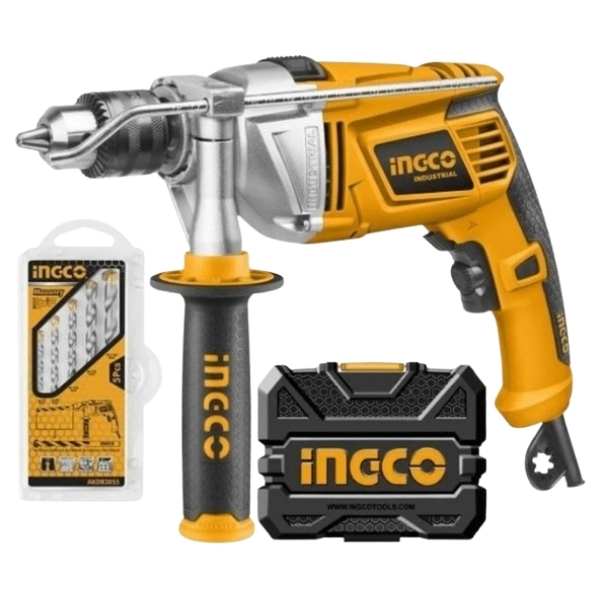 Ingco Impact Drill 1100W with Masonry Bits – Limited Stock!