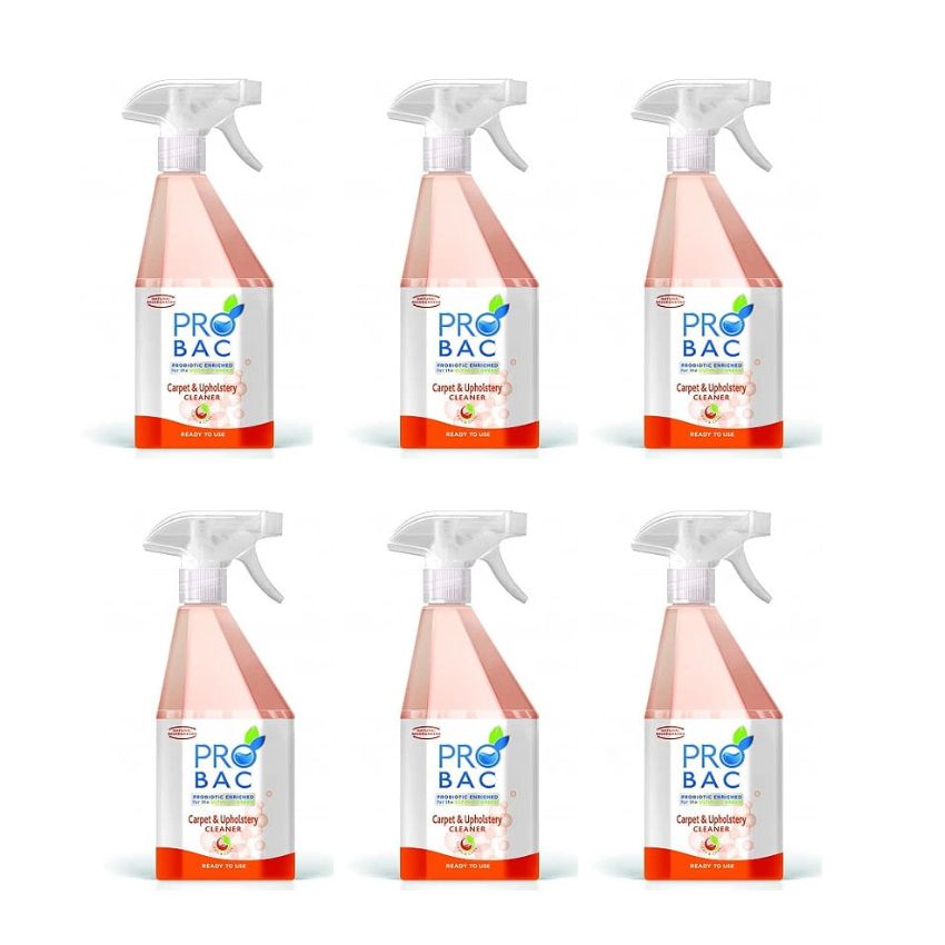 Probac - Carpet and Upholstery Cleaner - 750ml (Pack of 6) - Dailydeals ...