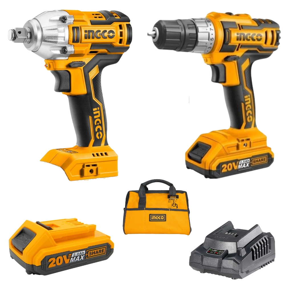 Inco Cordless Drill & Impact Wrench Set – Limited Stock,