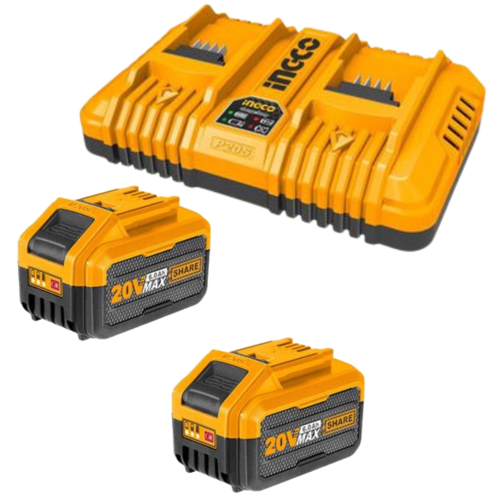 Ingco Dual Battery Charger – Fast, Intelligent, Limited